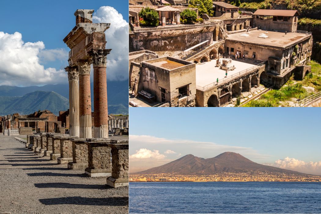 Daily Tour from Rome to Pompeii, Herculaneum & Vesuvius - Facile Tours