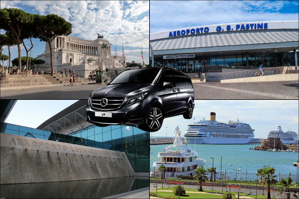 Private Transfers to and from Rome Airports and Port - Facile Tours